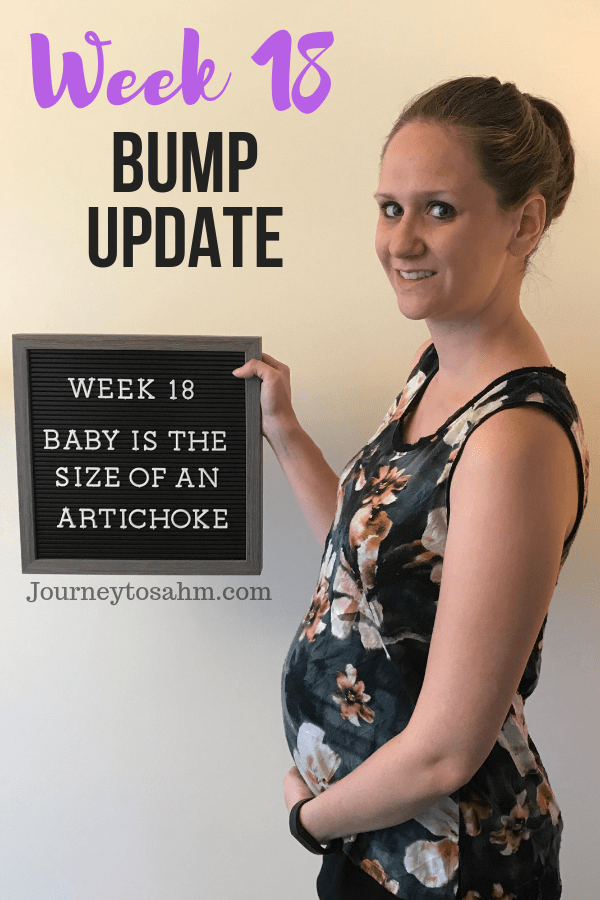 Bump Update: Week 18 - Journey to Stay at Home Mom