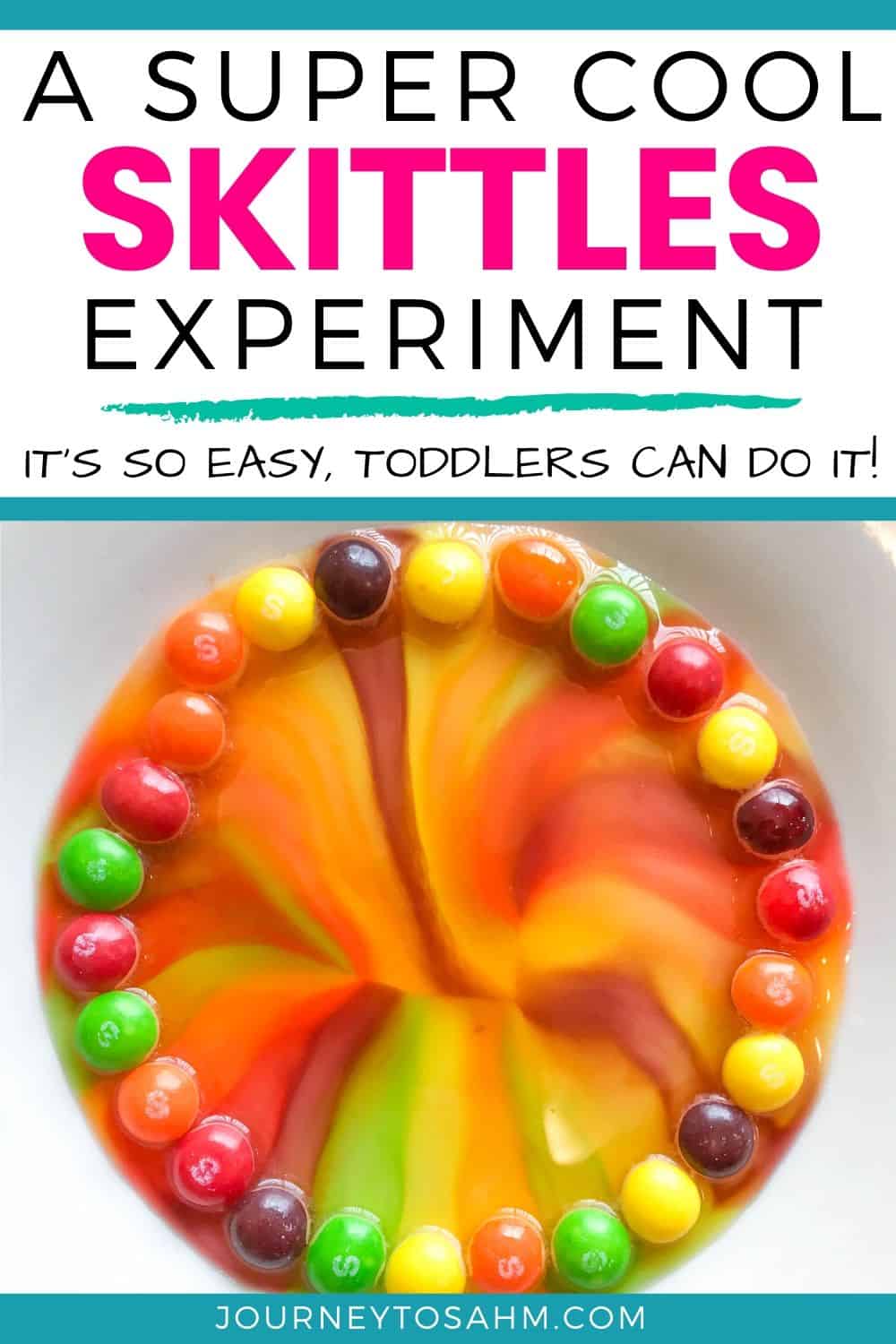 Super Cool Science Project with Skittles for Kids of All Ages