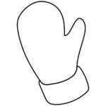 Free Printable Mitten Template | Journey to SAHM
